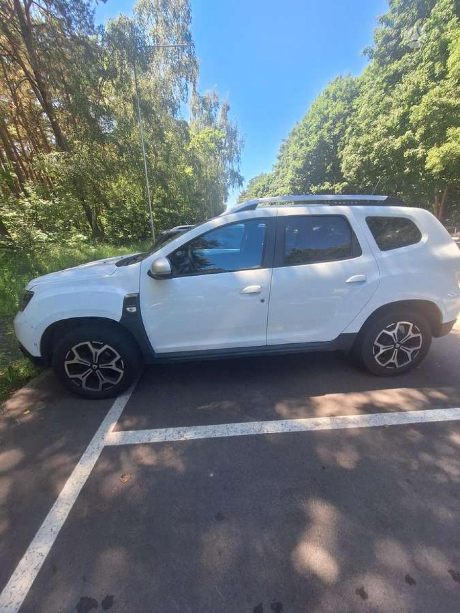 Balts Dacia Duster 2019 Šauļi, ar dzinēja tilpumu 1.60 L un nobraukumu 65 tūkst. km par 9700 €, foto 1 vietnē AUTOMOTO.COM.LV