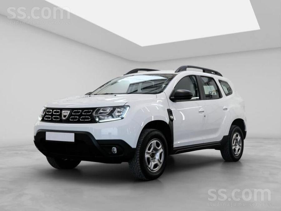 White Dacia Duster 2019 in Riga, with an engine capacity of 1.60 L and mileage of 125 thousand km for 10590 €, photo 1 on AUTOMOTO.COM.LV