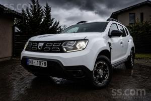 White Dacia Duster 2020 in Valmiera, with an engine capacity of 1.50 L and mileage of 221 thousand km for 8790 €, photo  on AUTOMOTO.COM.LV