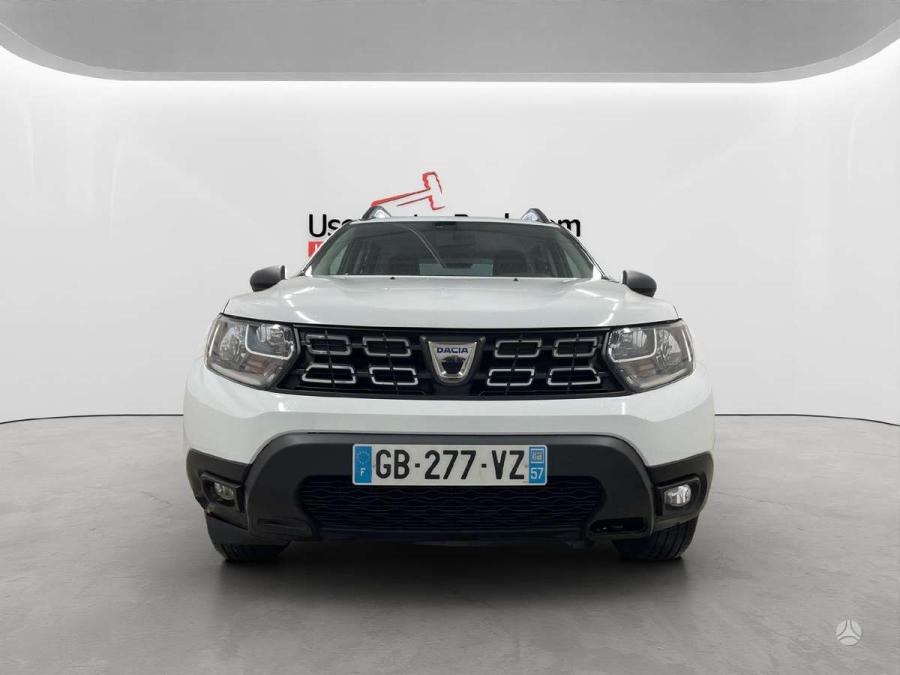 White Dacia Duster 2021 in Marijampole, with an engine capacity of 1.46 L and mileage of 185 thousand km for 13334 €, photo 2 on AUTOMOTO.COM.LV