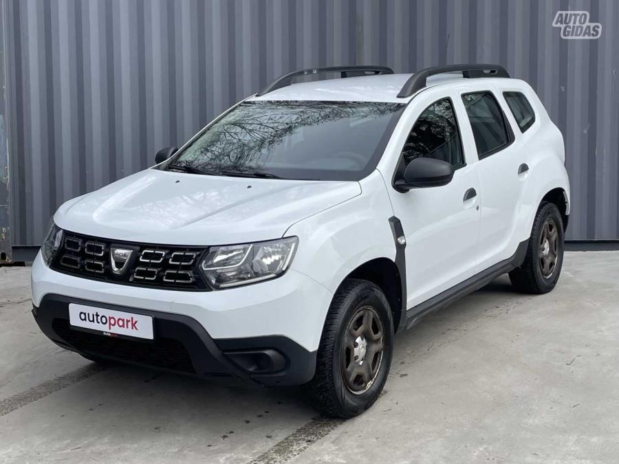 White Dacia Duster 2021 in Vilnius, with an engine capacity of 1.50 L and mileage of 188 thousand km for 8500 €, photo 1 on AUTOMOTO.COM.LV