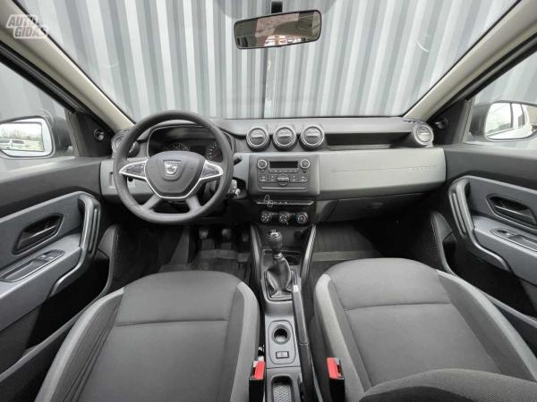 White Dacia Duster 2021 in Vilnius, with an engine capacity of 1.50 L and mileage of 188 thousand km for 8500 €, photo 8 on AUTOMOTO.COM.LV