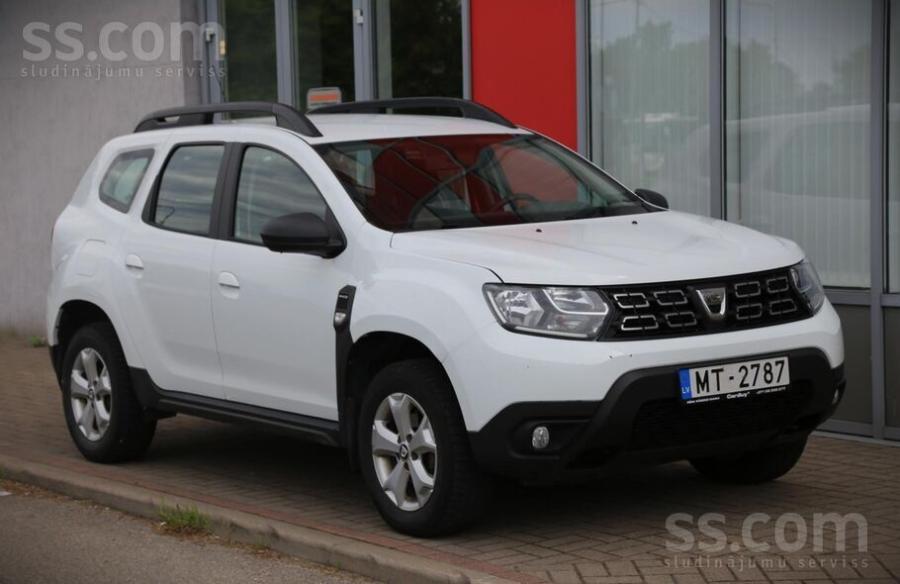 Белый Дачия Duster 2021 в Рига, объемом двигателя 1.50 л и пробегом 216 тыс. км за 8995 €, фото 5 на AUTOMOTO.COM.LV