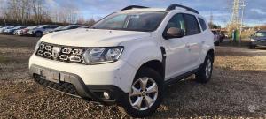 Белый Дачия Duster 2021 в Каунас, объемом двигателя 1.46 л и пробегом 130 тыс. км за 13673 €, фото 3 на AUTOMOTO.COM.LV