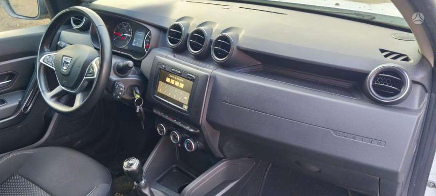 Белый Дачия Duster 2021 в Каунас, объемом двигателя 1.46 л и пробегом 130 тыс. км за 13673 €, фото 12 на AUTOMOTO.COM.LV