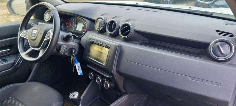 Белый Дачия Duster 2021 в Каунас, объемом двигателя 1.46 л и пробегом 124 тыс. км за 13673 €, фото 16 на AUTOMOTO.COM.LV