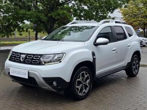 White Dacia Duster 2021 in Vilnius, with an engine capacity of 1.46 L and mileage of 129 thousand km for 13750 €, photo  on AUTOMOTO.COM.LV