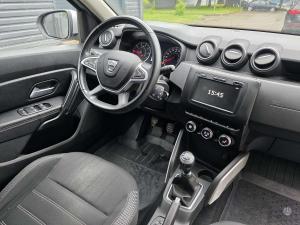 White Dacia Duster 2021 in Vilnius, with an engine capacity of 1.46 L and mileage of 129 thousand km for 13750 €, photo 12 on AUTOMOTO.COM.LV