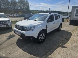 White Dacia Duster 2021 in Vilnius, with an engine capacity of 0.99 L and mileage of 120 thousand km for 7777 €, photo 4 on AUTOMOTO.COM.LV