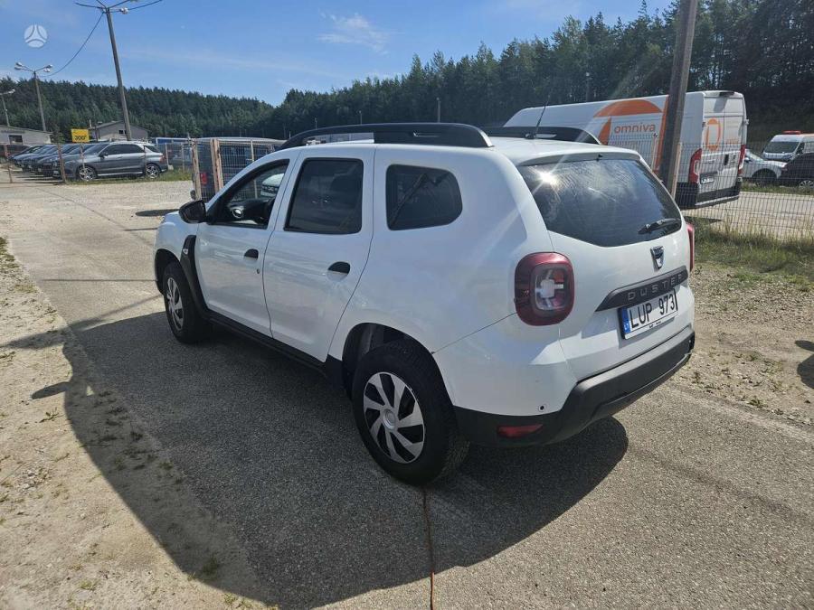 White Dacia Duster 2021 in Vilnius, with an engine capacity of 0.99 L and mileage of 120 thousand km for 7777 €, photo 6 on AUTOMOTO.COM.LV