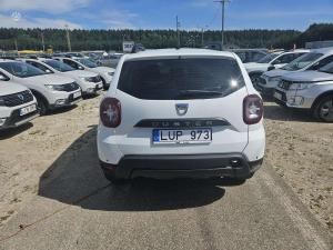 White Dacia Duster 2021 in Vilnius, with an engine capacity of 0.99 L and mileage of 120 thousand km for 7777 €, photo 7 on AUTOMOTO.COM.LV