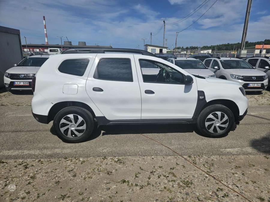 White Dacia Duster 2021 in Vilnius, with an engine capacity of 0.99 L and mileage of 120 thousand km for 7777 €, photo 9 on AUTOMOTO.COM.LV
