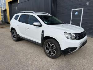 White Dacia Duster 2021 in Alytus, with an engine capacity of 1.46 L and mileage of 133 thousand km for 8950 €, photo 4 on AUTOMOTO.COM.LV