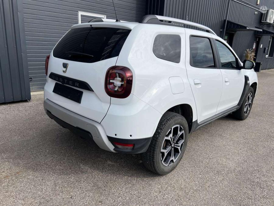 White Dacia Duster 2021 in Alytus, with an engine capacity of 1.46 L and mileage of 133 thousand km for 8950 €, photo 6 on AUTOMOTO.COM.LV