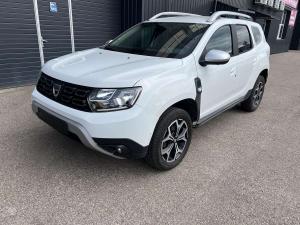 White Dacia Duster 2021 in Alytus, with an engine capacity of 1.46 L and mileage of 133 thousand km for 8950 €, photo 13 on AUTOMOTO.COM.LV