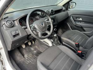 White Dacia Duster 2021 in Alytus, with an engine capacity of 1.46 L and mileage of 133 thousand km for 8950 €, photo 18 on AUTOMOTO.COM.LV