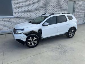 White Dacia Duster 2022 in Kaunas, with an engine capacity of 1.50 L and mileage of 52 thousand km for 10500 €, photo 6 on AUTOMOTO.COM.LV