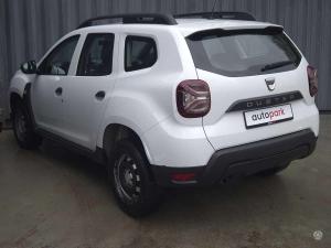 White Dacia Duster 2022 in Vilnius, with an engine capacity of 1.00 L and mileage of 100 thousand km for 8900 €, photo 4 on AUTOMOTO.COM.LV