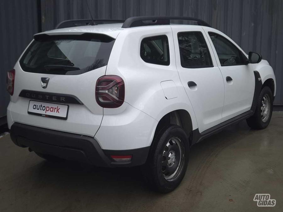 White Dacia Duster 2022 in Vilnius, with an engine capacity of 1.00 L and mileage of 100 thousand km for 8900 €, photo 3 on AUTOMOTO.COM.LV