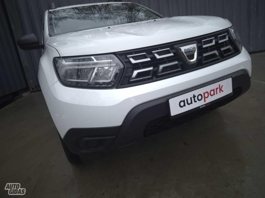 White Dacia Duster 2022 in Vilnius, with an engine capacity of 1.00 L and mileage of 100 thousand km for 8900 €, photo 5 on AUTOMOTO.COM.LV