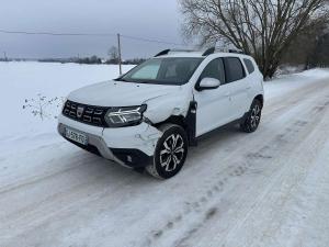 Balts Dacia Duster 2022 Kauņa, ar dzinēja tilpumu 1.46 L un nobraukumu 55 tūkst. km par 9900 €, foto 3 vietnē AUTOMOTO.COM.LV