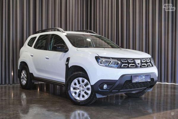 White Dacia Duster 2022 in Marijampole, with an engine capacity of 1.50 L and mileage of 91 thousand km for 13950 €, photo 1 on AUTOMOTO.COM.LV