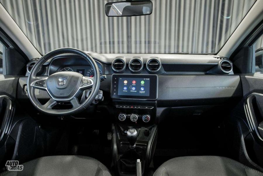 White Dacia Duster 2022 in Marijampole, with an engine capacity of 1.50 L and mileage of 91 thousand km for 13950 €, photo 14 on AUTOMOTO.COM.LV
