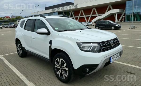 Balts Dacia Duster 2022 Rēzekne, ar dzinēja tilpumu 1.00 L un nobraukumu 125 tūkst. km par 13900 €, foto 1 vietnē AUTOMOTO.COM.LV