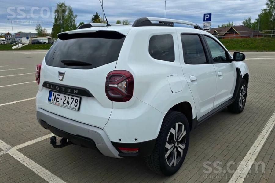 Balts Dacia Duster 2022 Rēzekne, ar dzinēja tilpumu 1.00 L un nobraukumu 125 tūkst. km par 13900 €, foto 8 vietnē AUTOMOTO.COM.LV