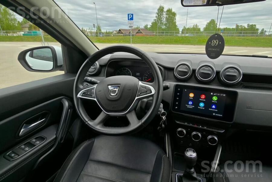 Balts Dacia Duster 2022 Rēzekne, ar dzinēja tilpumu 1.00 L un nobraukumu 125 tūkst. km par 13900 €, foto 18 vietnē AUTOMOTO.COM.LV