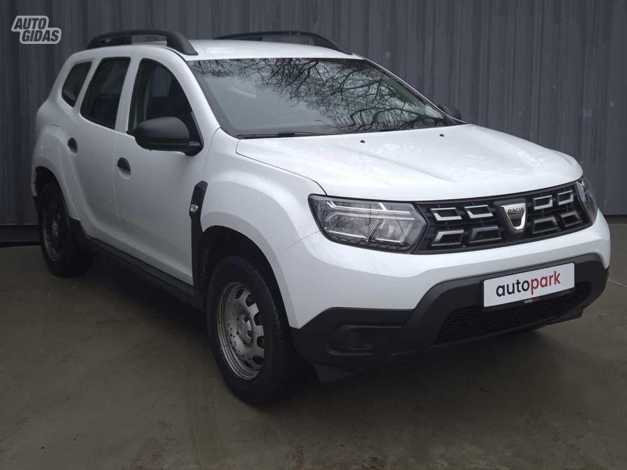 White Dacia Duster 2022 in Vilnius, with an engine capacity of 1.00 L and mileage of 100 thousand km for 8900 €, photo 3 on AUTOMOTO.COM.LV