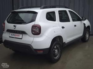 White Dacia Duster 2022 in Vilnius, with an engine capacity of 1.00 L and mileage of 100 thousand km for 8900 €, photo 4 on AUTOMOTO.COM.LV