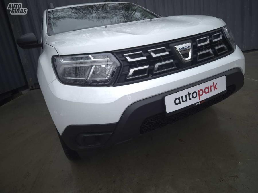 White Dacia Duster 2022 in Vilnius, with an engine capacity of 1.00 L and mileage of 100 thousand km for 8900 €, photo 6 on AUTOMOTO.COM.LV