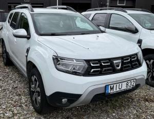 Белый Дачия Duster 2022 в Каунас, объемом двигателя 1.46 л и пробегом 98 тыс. км за 12600 €, фото 4 на AUTOMOTO.COM.LV