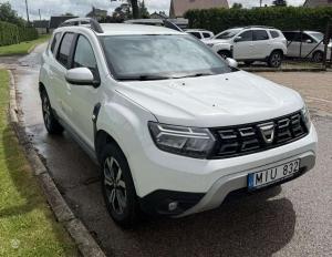 Белый Дачия Duster 2022 в Каунас, объемом двигателя 1.46 л и пробегом 98 тыс. км за 12600 €, фото 6 на AUTOMOTO.COM.LV