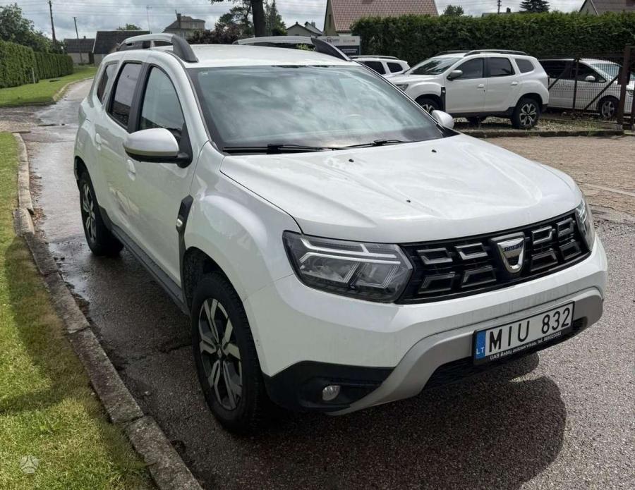 Белый Дачия Duster 2022 в Каунас, объемом двигателя 1.46 л и пробегом 98 тыс. км за 12600 €, фото 6 на AUTOMOTO.COM.LV