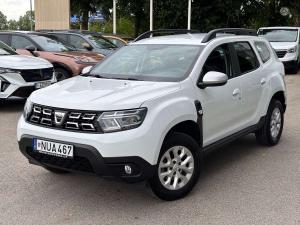 White Dacia Duster 2022 in Siauliai, with an engine capacity of 1.33 L and mileage of 44 thousand km for 13900 €, photo  on AUTOMOTO.COM.LV