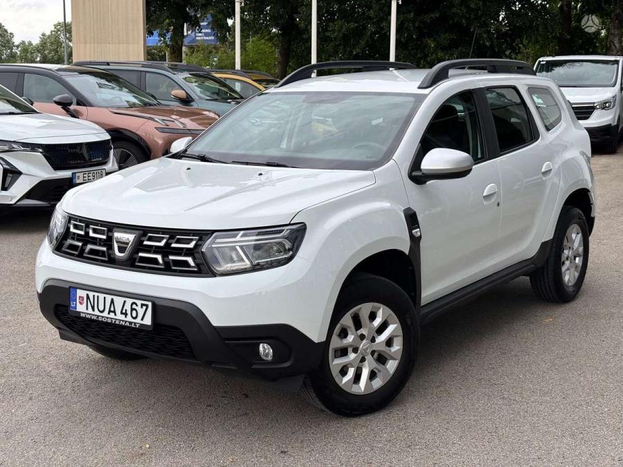 Balts Dacia Duster 2022 Šauļi, ar dzinēja tilpumu 1.33 L un nobraukumu 44 tūkst. km par 13900 €, foto 1 vietnē AUTOMOTO.COM.LV