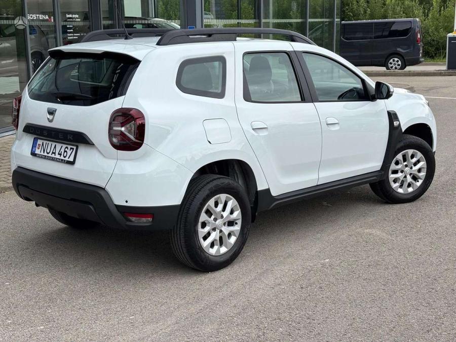 Balts Dacia Duster 2022 Šauļi, ar dzinēja tilpumu 1.33 L un nobraukumu 44 tūkst. km par 13900 €, foto 4 vietnē AUTOMOTO.COM.LV