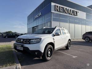 White Dacia Duster 2022 in Vilnius, with an engine capacity of 1.30 L and mileage of 115 thousand km for 11999 €, photo  on AUTOMOTO.COM.LV