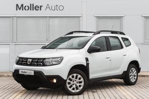 White Dacia Duster 2022 in Ventspils, with an engine capacity of 1.00 L and mileage of 97 thousand km for 12050 €, photo  on AUTOMOTO.COM.LV