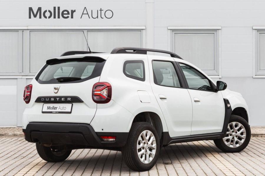 White Dacia Duster 2022 in Ventspils, with an engine capacity of 1.00 L and mileage of 97 thousand km for 12050 €, photo 6 on AUTOMOTO.COM.LV