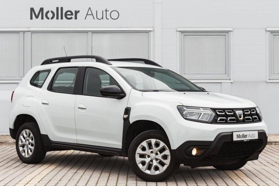 White Dacia Duster 2022 in Ventspils, with an engine capacity of 1.00 L and mileage of 97 thousand km for 12050 €, photo 8 on AUTOMOTO.COM.LV