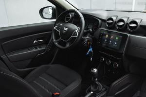 White Dacia Duster 2022 in Ventspils, with an engine capacity of 1.00 L and mileage of 97 thousand km for 12050 €, photo 14 on AUTOMOTO.COM.LV