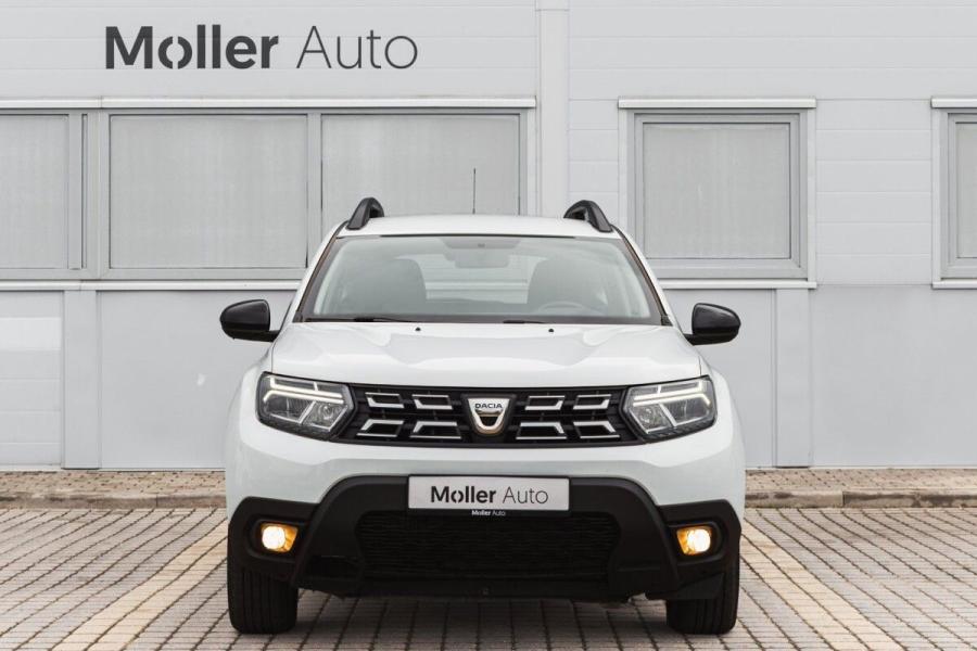 White Dacia Duster 2022 in Ventspils, with an engine capacity of 1.00 L and mileage of 97 thousand km for 12050 €, photo 9 on AUTOMOTO.COM.LV