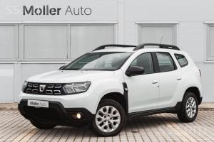 Белый Дачия Duster 2022 в Вентспилс, объемом двигателя 1.00 л и пробегом 97 тыс. км за 12050 €, фото  на AUTOMOTO.COM.LV
