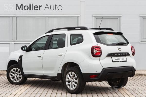 White Dacia Duster 2022 in Ventspils, with an engine capacity of 1.00 L and mileage of 97 thousand km for 11750 €, photo 4 on AUTOMOTO.COM.LV