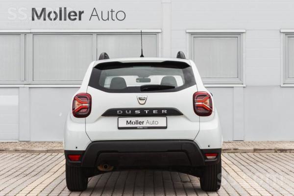 White Dacia Duster 2022 in Ventspils, with an engine capacity of 1.00 L and mileage of 97 thousand km for 11750 €, photo 5 on AUTOMOTO.COM.LV