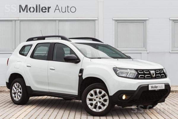 White Dacia Duster 2022 in Ventspils, with an engine capacity of 1.00 L and mileage of 97 thousand km for 11750 €, photo 8 on AUTOMOTO.COM.LV