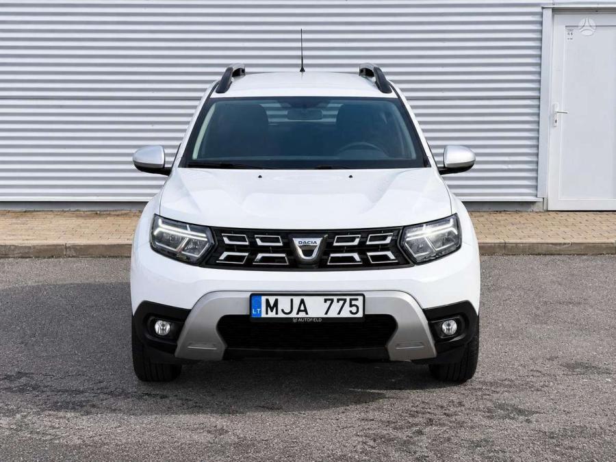 Белый Дачия Duster 2022 в Вильнюс, объемом двигателя 1.46 л и пробегом 105 тыс. км за 16950 €, фото 6 на AUTOMOTO.COM.LV